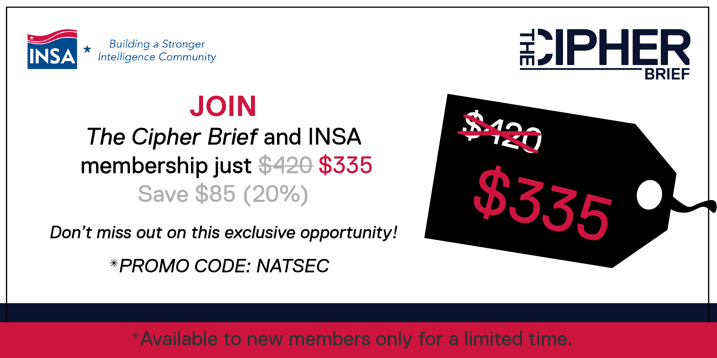 Get ready to take your national security career to the next level ...